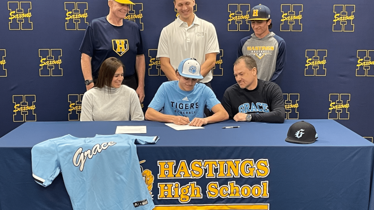 Baseball Strengthens Infield with Hastings' Aiden Benson - Grace ...
