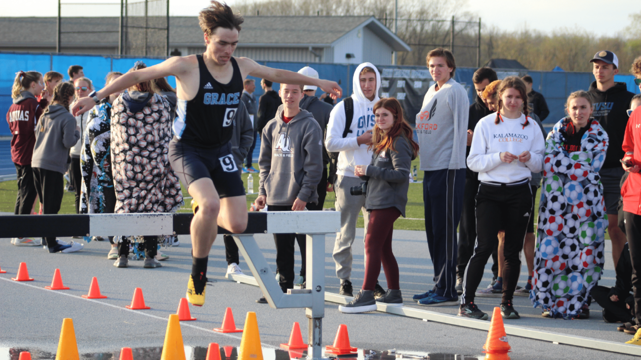 Track & Field Breaks Four School Records at GVSU - Grace Christian ...