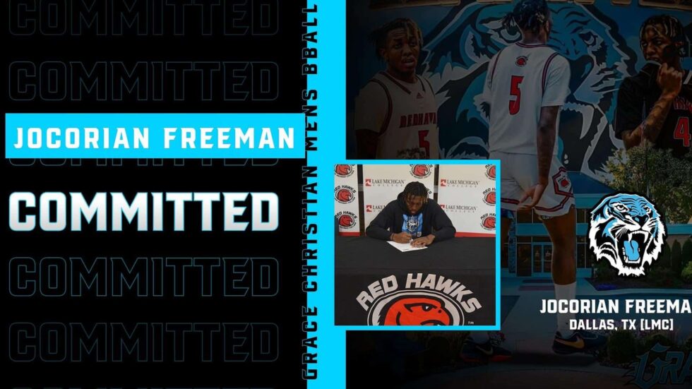 Grace Basketball Inks LMCC standout, JoCorian Freeman - Grace Christian University