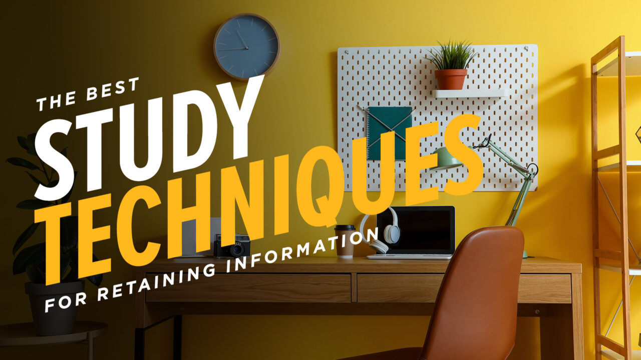 The Best Study Techniques for Retaining Information - Grace Christian ...